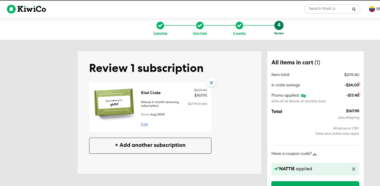KiwiCo Coupons - $6 Off Coupon Codes in August 2024 | SimplyCodes