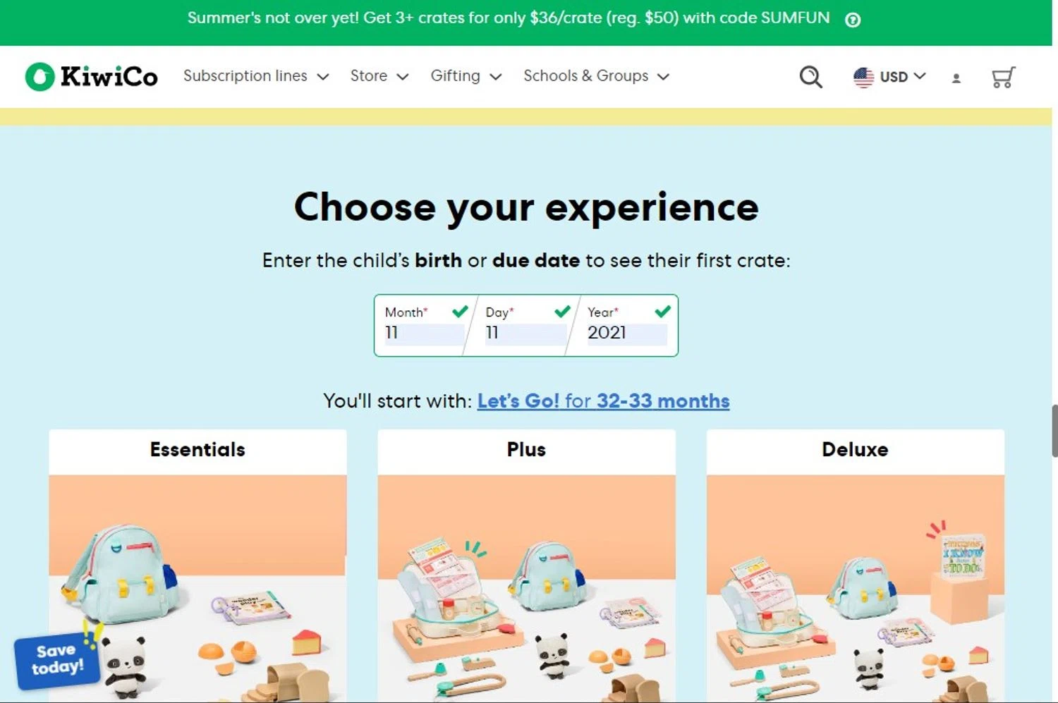 KiwiCo Coupons - $6 Off Coupon Codes in August 2024 | SimplyCodes