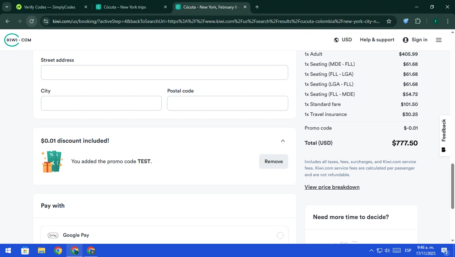 Kiwi.com Promo Codes - $20 Off (3 Verified) Dec 2025