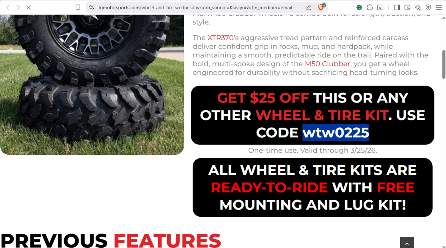 KJ Motorsports Promo Codes - $25 Off (Verified) May 2026