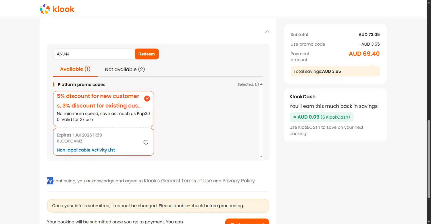 Klook Promo Codes - 5% Off (8 Verified) Nov 2025