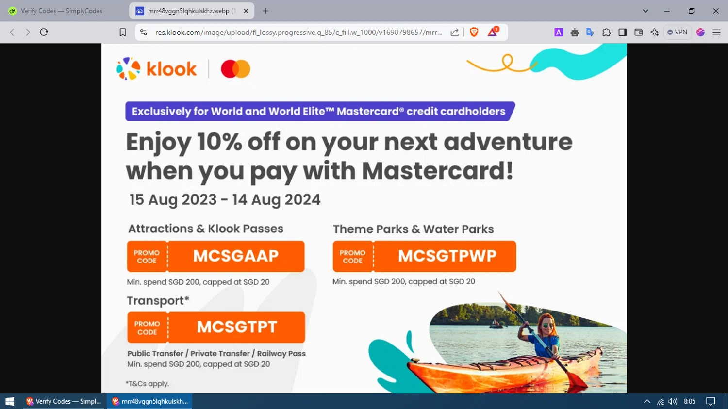 Klook Promo Codes - 5% Off | October 2024