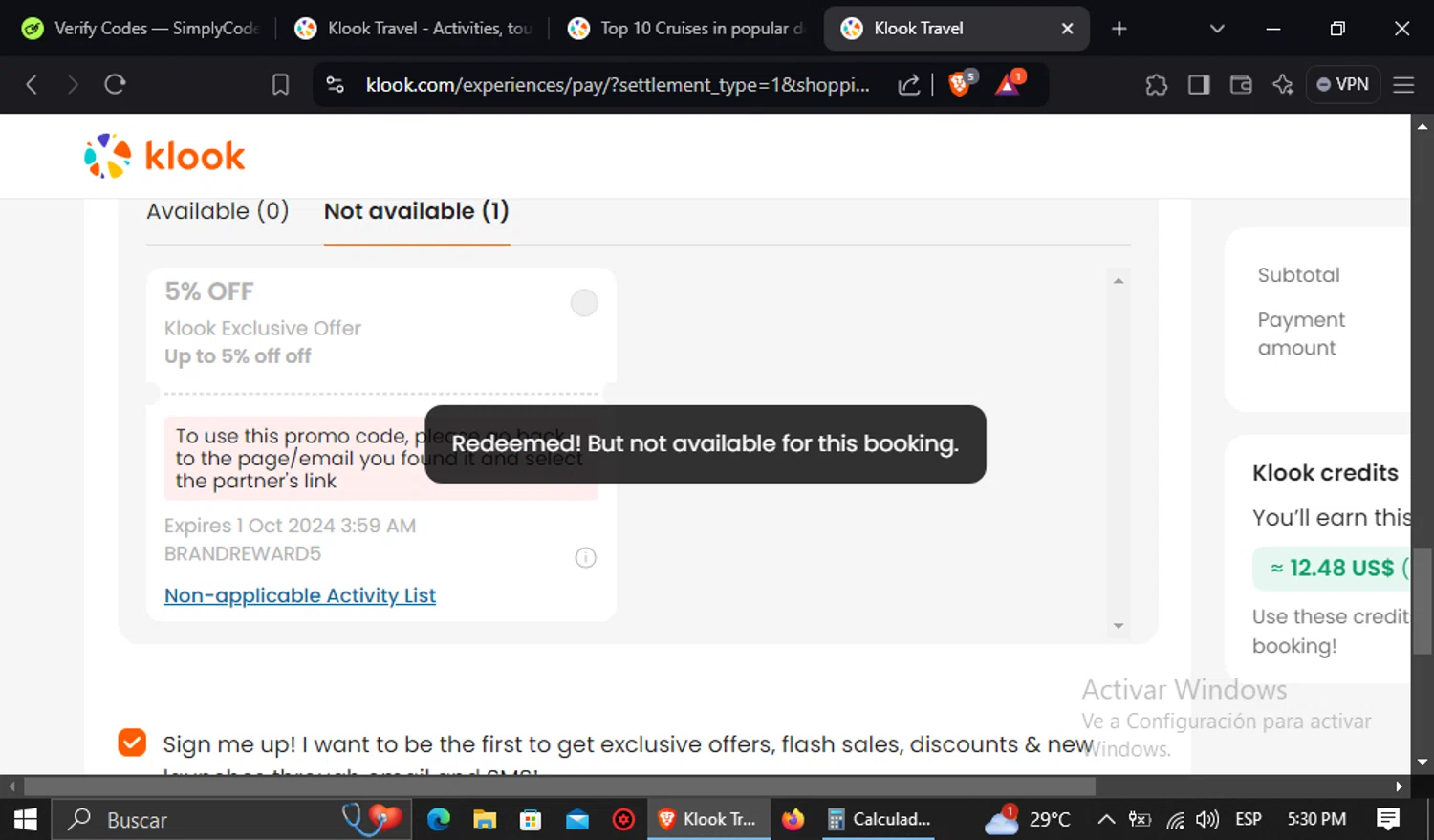 Klook Promo Codes - 5% Off | October 2024