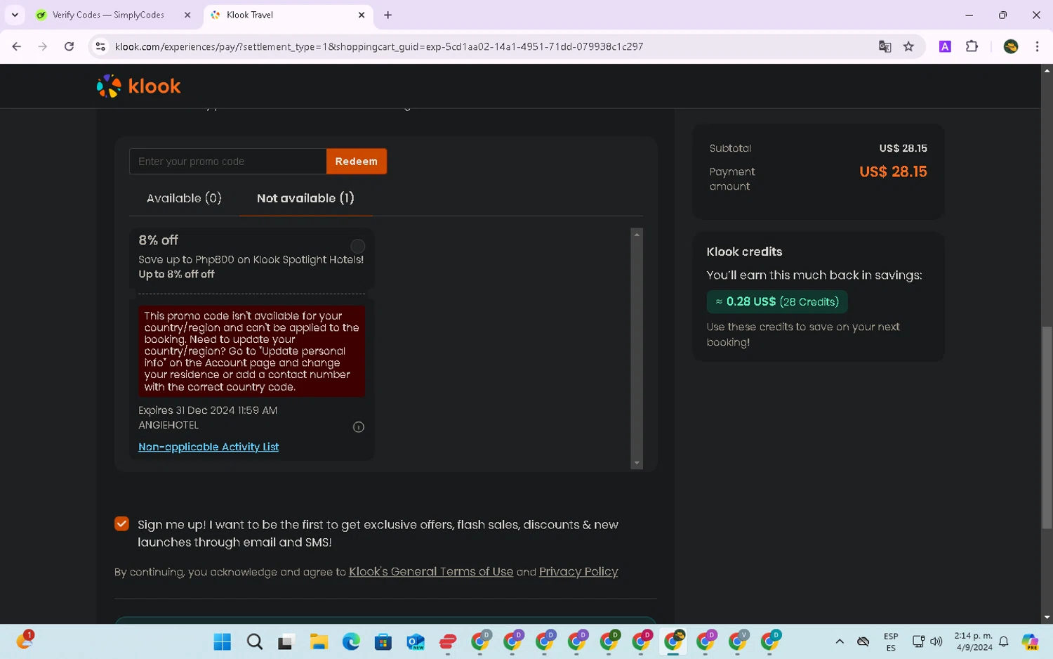 Klook Promo Codes - 5% Off | September 2024