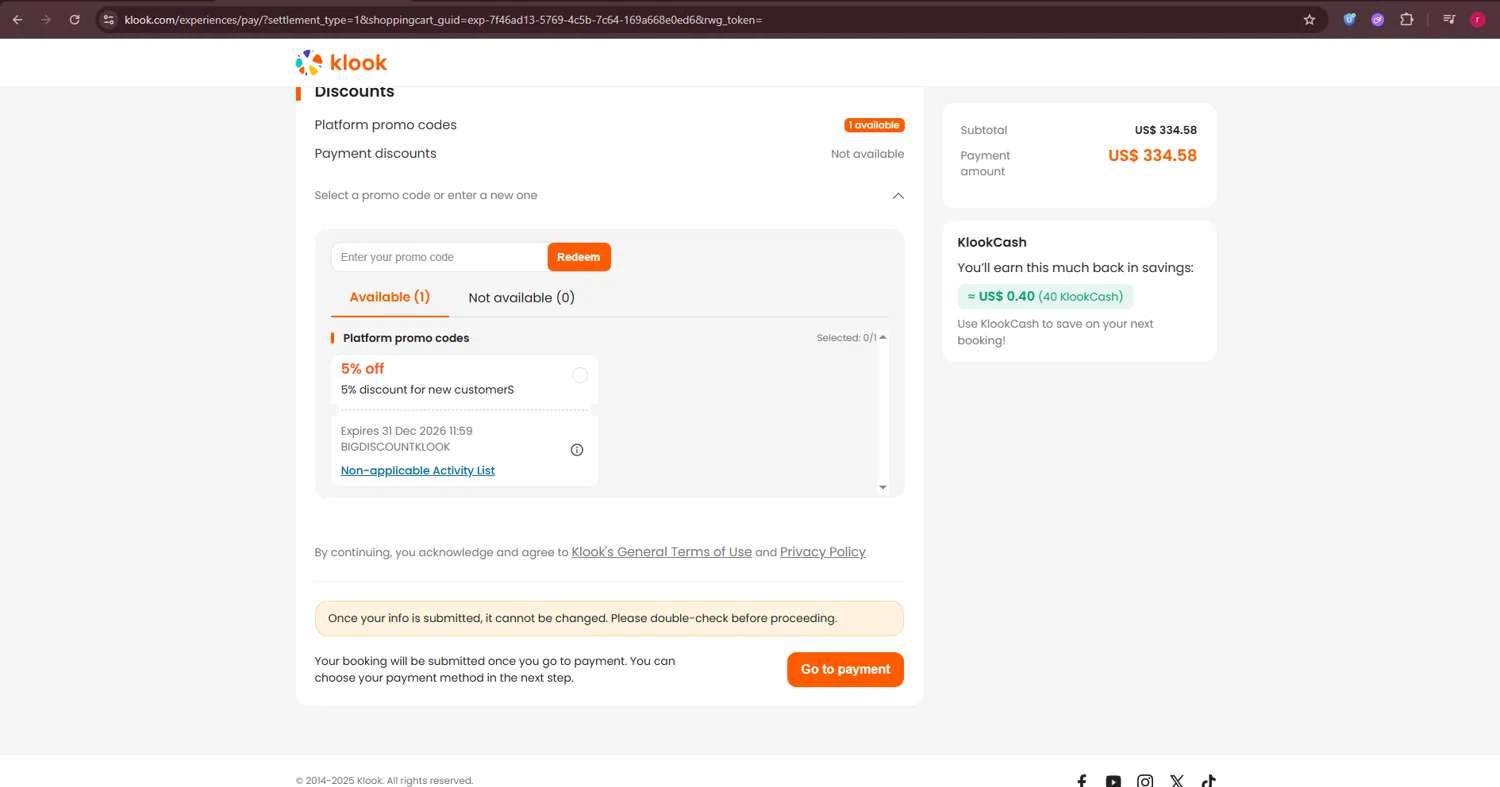 Klook Promo Codes - 5% Off (3 Verified) Dec 2025