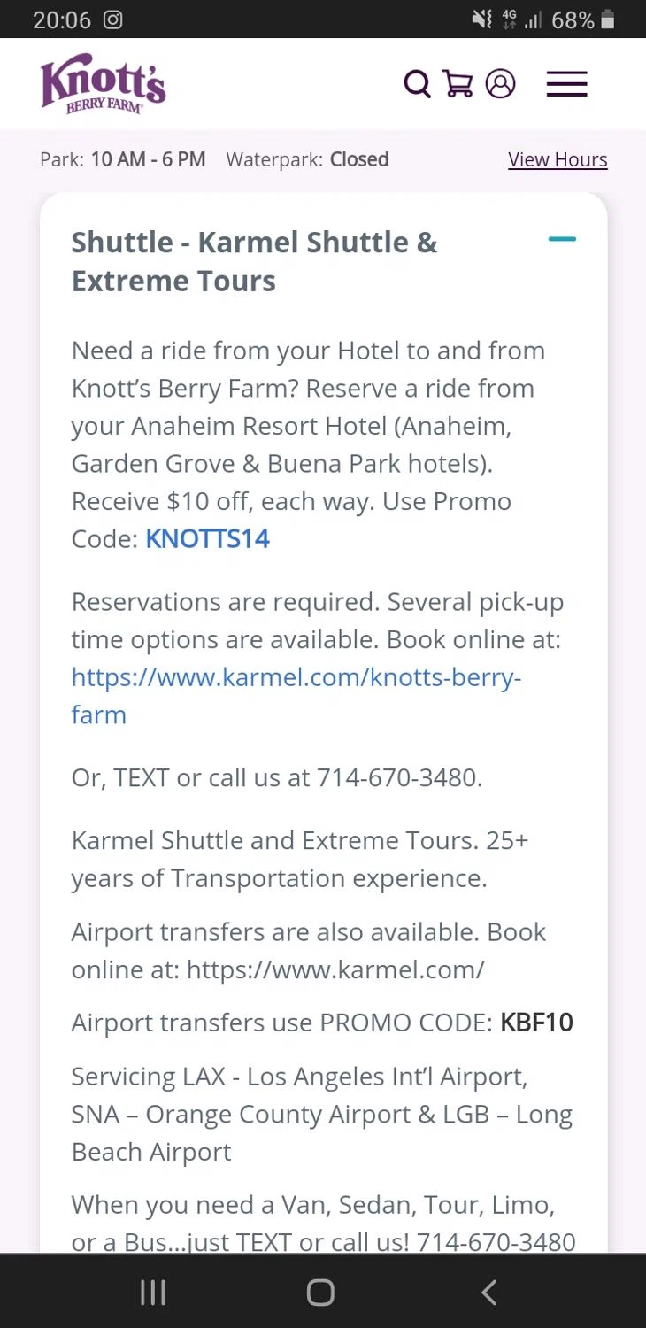 Knott's Berry Farm Promo Codes – 20% Off | June 2024