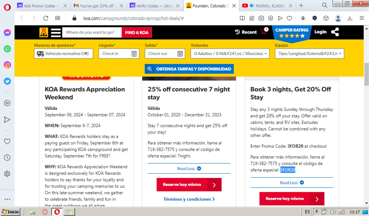 KOA Discount Codes - 25% Off | September 2024