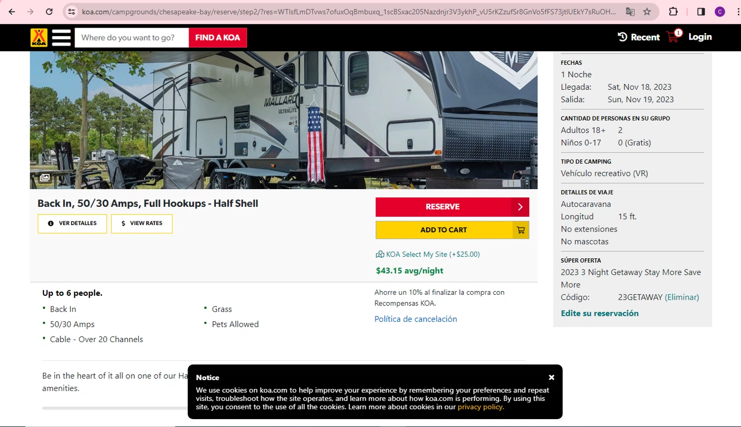 KOA Discount Codes - 25% Off | September 2024