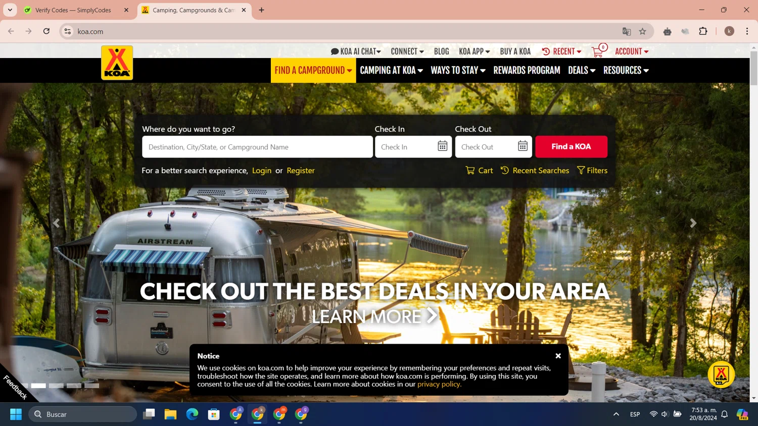 KOA Discount Codes - 25% Off | October 2024