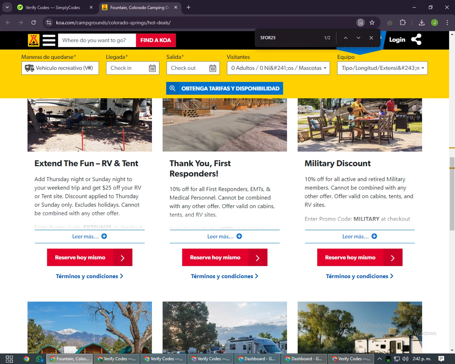 KOA Discount Codes - 25% Off | November 2024