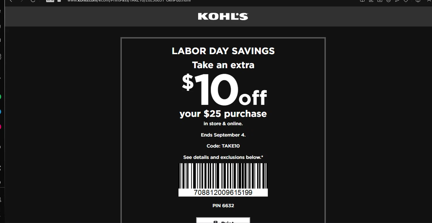 Kohl's Coupons - 30% Off | September 2024