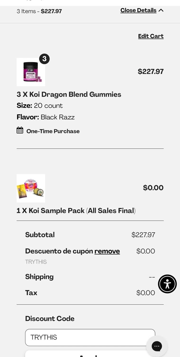 Koi CBD Coupon Codes - 35% Off | October 2024