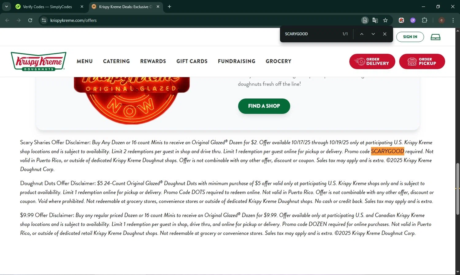 Krispy Kreme Promo Codes - $10 Off (4 Verified) Nov 2025