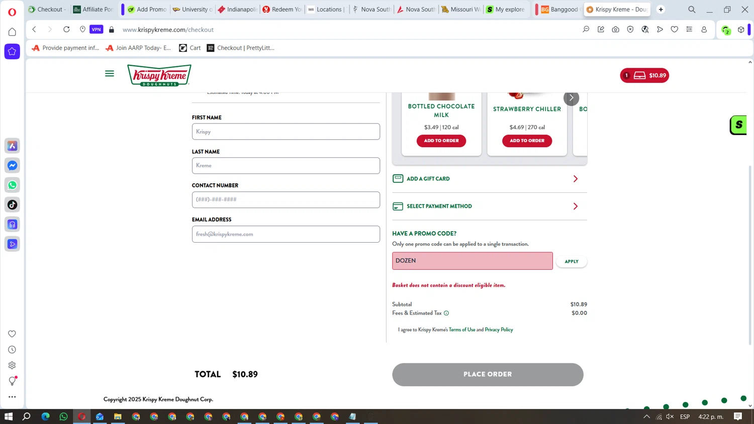 Krispy Kreme Promo Codes - $5 Off (1 Verified) Mar 2026