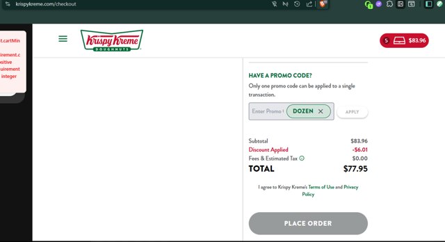 Krispy Kreme Promo Codes (2 Verified) - $25 Off Sep 2025