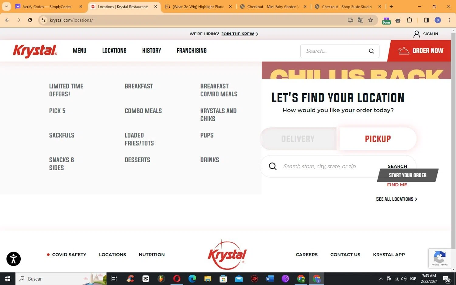 Krystal Promo Codes - $3 Off | January 2025