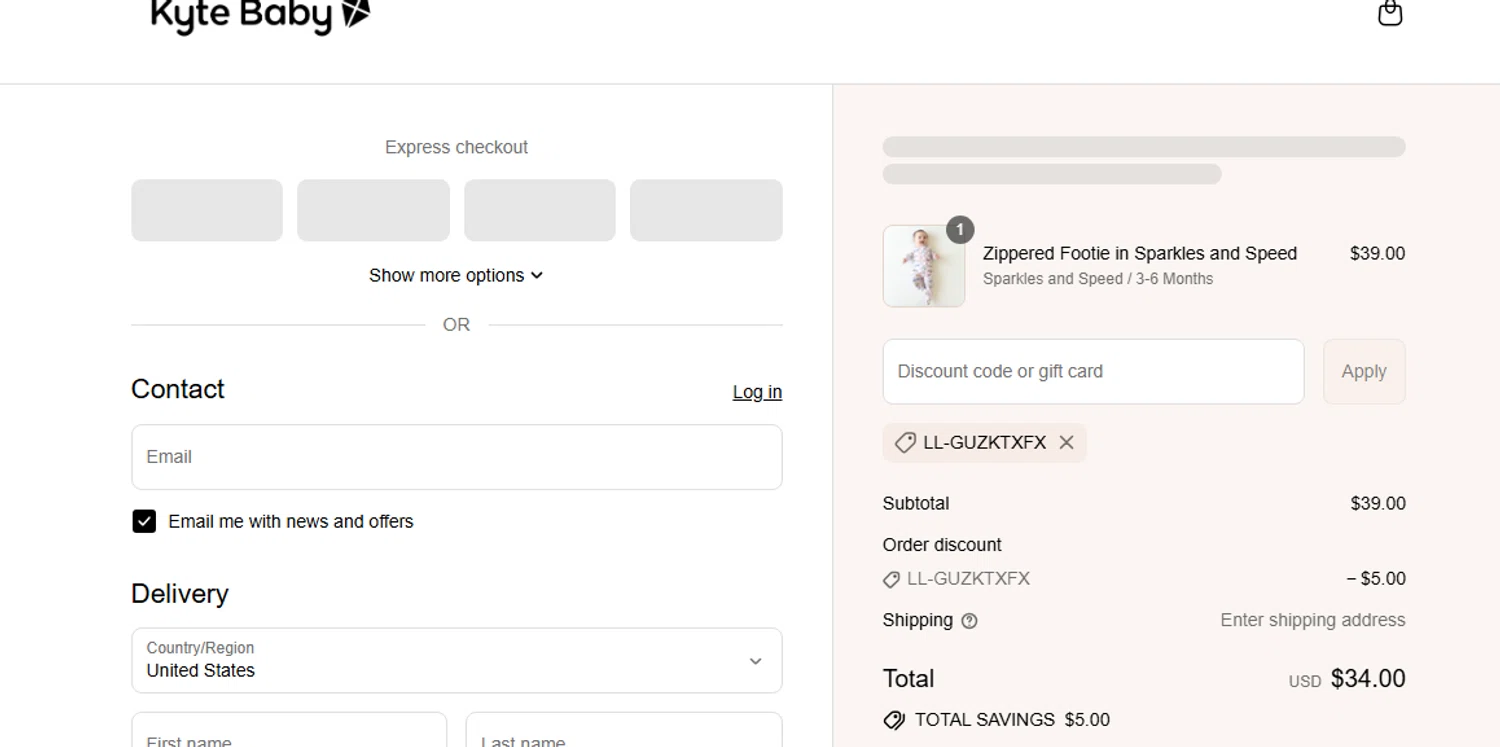 Kyte BABY Promo Codes (8 Verified) - 15% Off w/Code Sep 2025