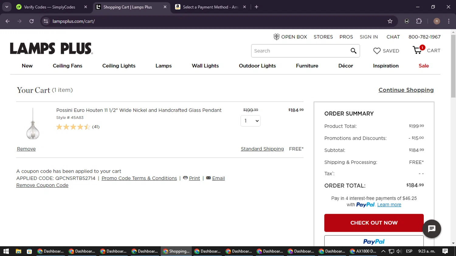 Lamps Plus Coupons - $15 Off | November 2024