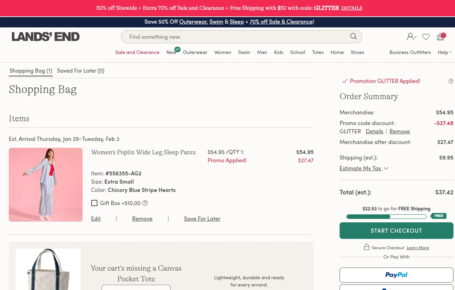 Lands' End Promo Codes - $50 Off (13 Verified) Feb 2026