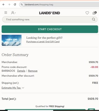 Lands' End Promo Codes (15 Verified) - 50% Off Aug 2025