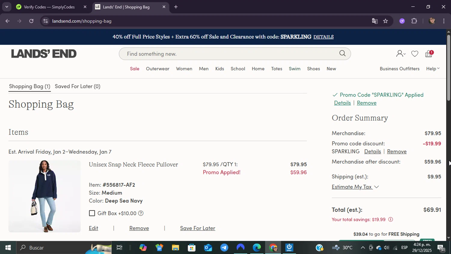 Lands' End Promo Codes - 50% Off (19 Verified) Jan 2026