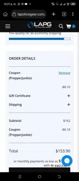 L.A.Police Gear Promo Codes - 20% Off Jun 2026