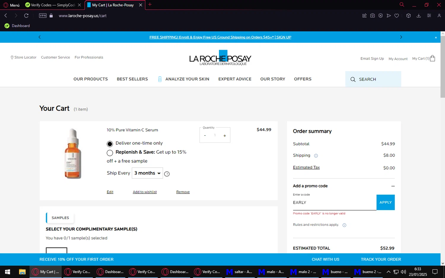 La Roche-Posay Promo Codes (7 Verified) - 10% Off Jan 2025