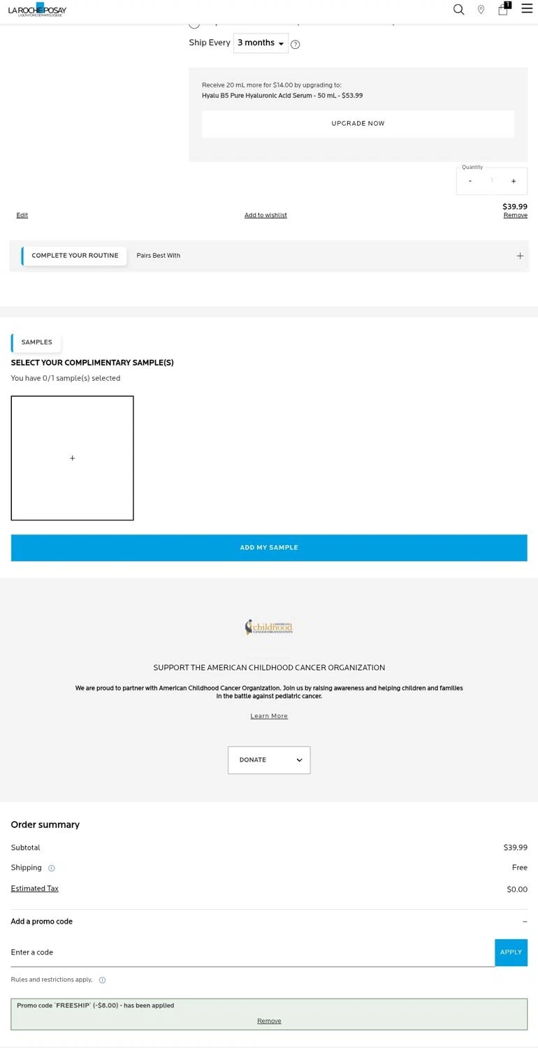 La Roche-Posay Promo Codes (7 Verified) - 10% Off Jan 2025