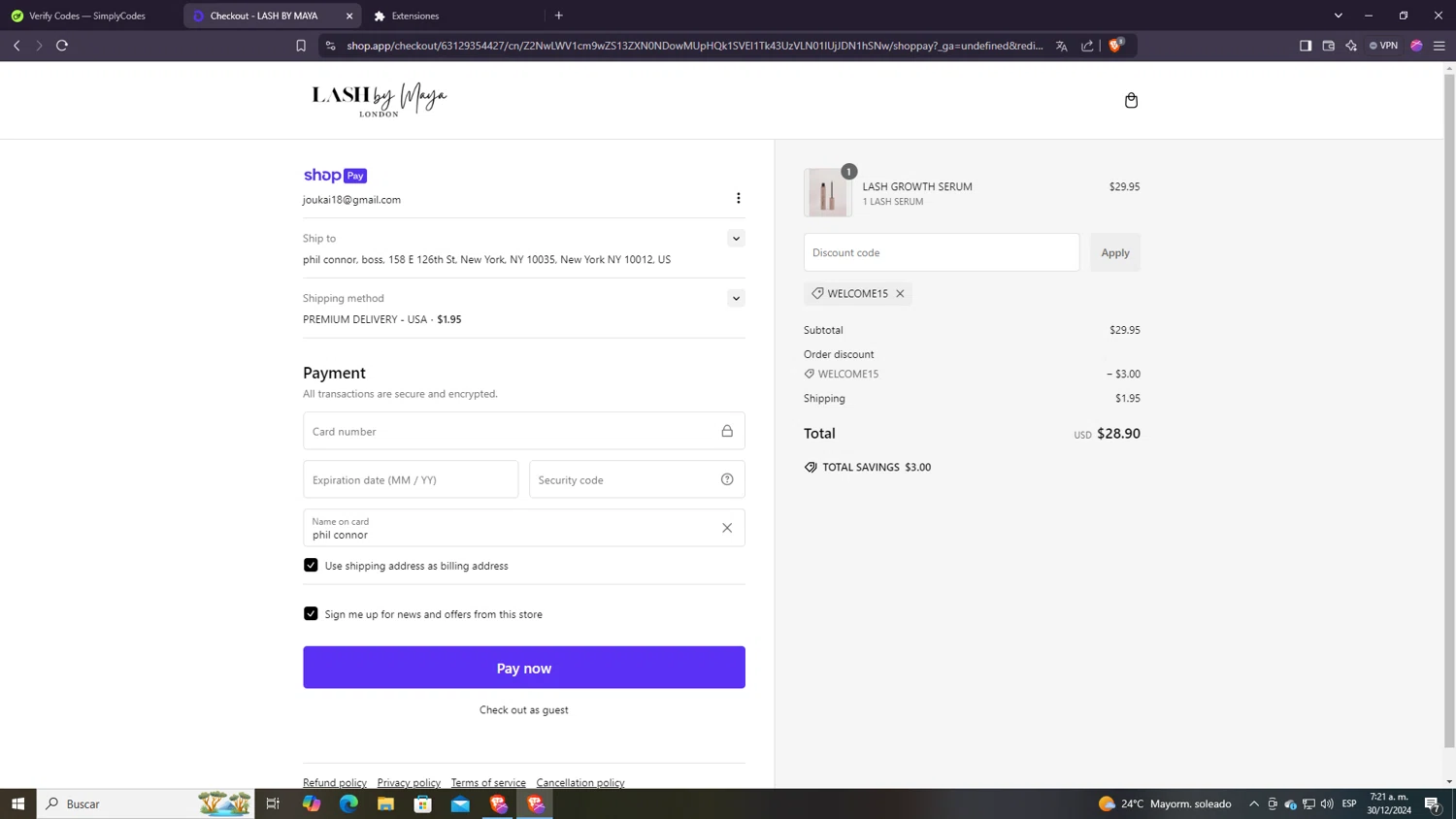 LASH BY MAYA Discount Codes - $30 Off | January 2025
