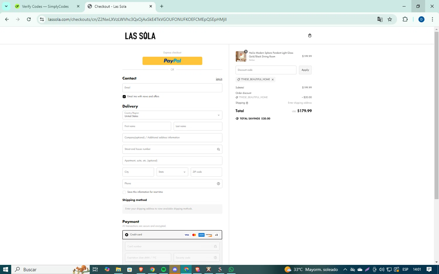 Las Sola Discount Codes - 20% Off | November 2024