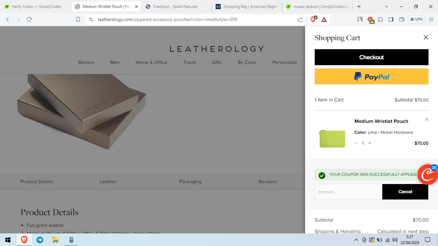 Leatherology Promo Codes – 15% Off | August 2024