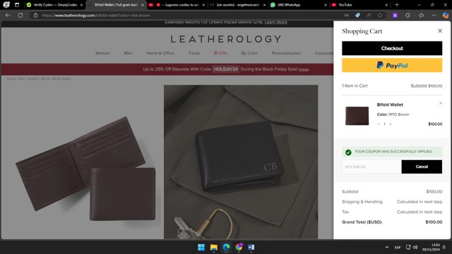 Leatherology Promo Codes - 10% Off Coupons Feb 2025