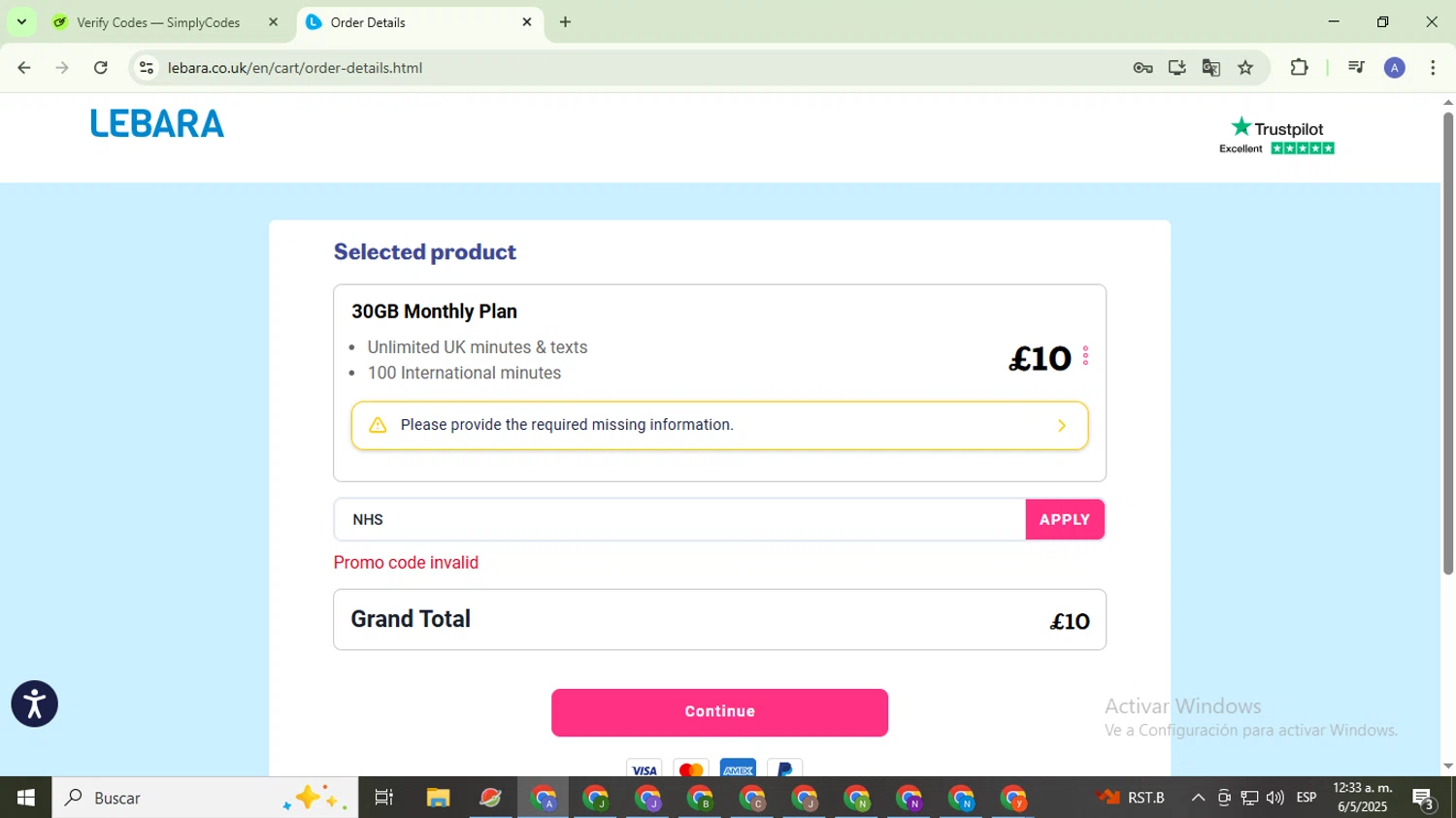 Lebara Discount Codes - $5 Off (2 Verified) Sep 2025