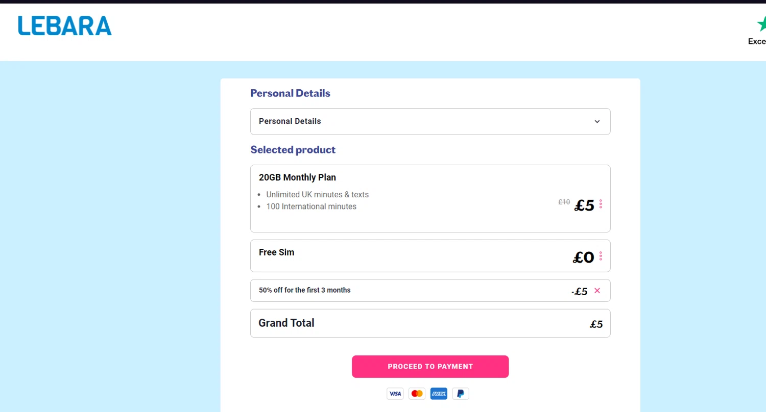 Lebara Promo Codes - 50% Off | October 2024