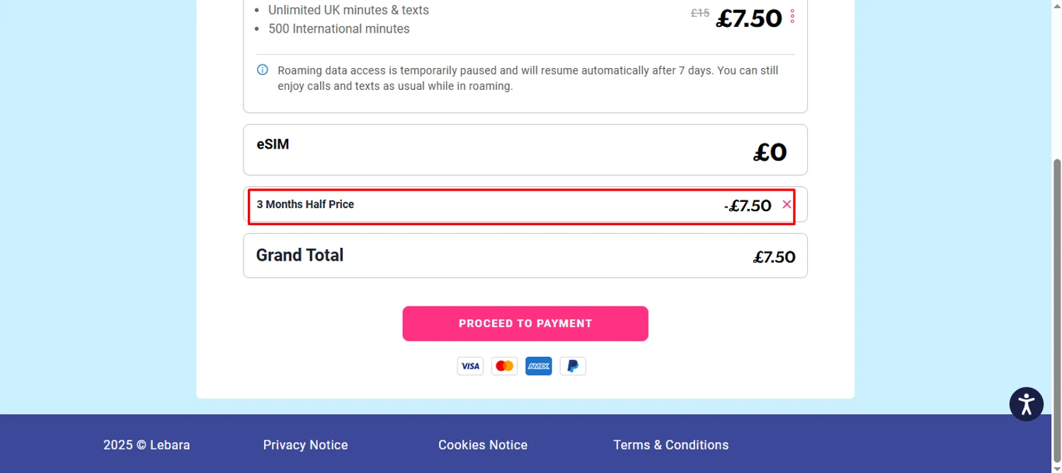 Lebara Discount Codes - 50% Off (7 Verified) Oct 2025