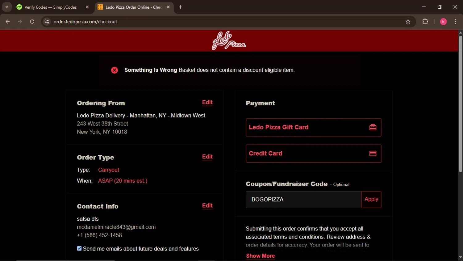 Ledo Pizza Promo Codes - $40 Off Coupons Jan 2026