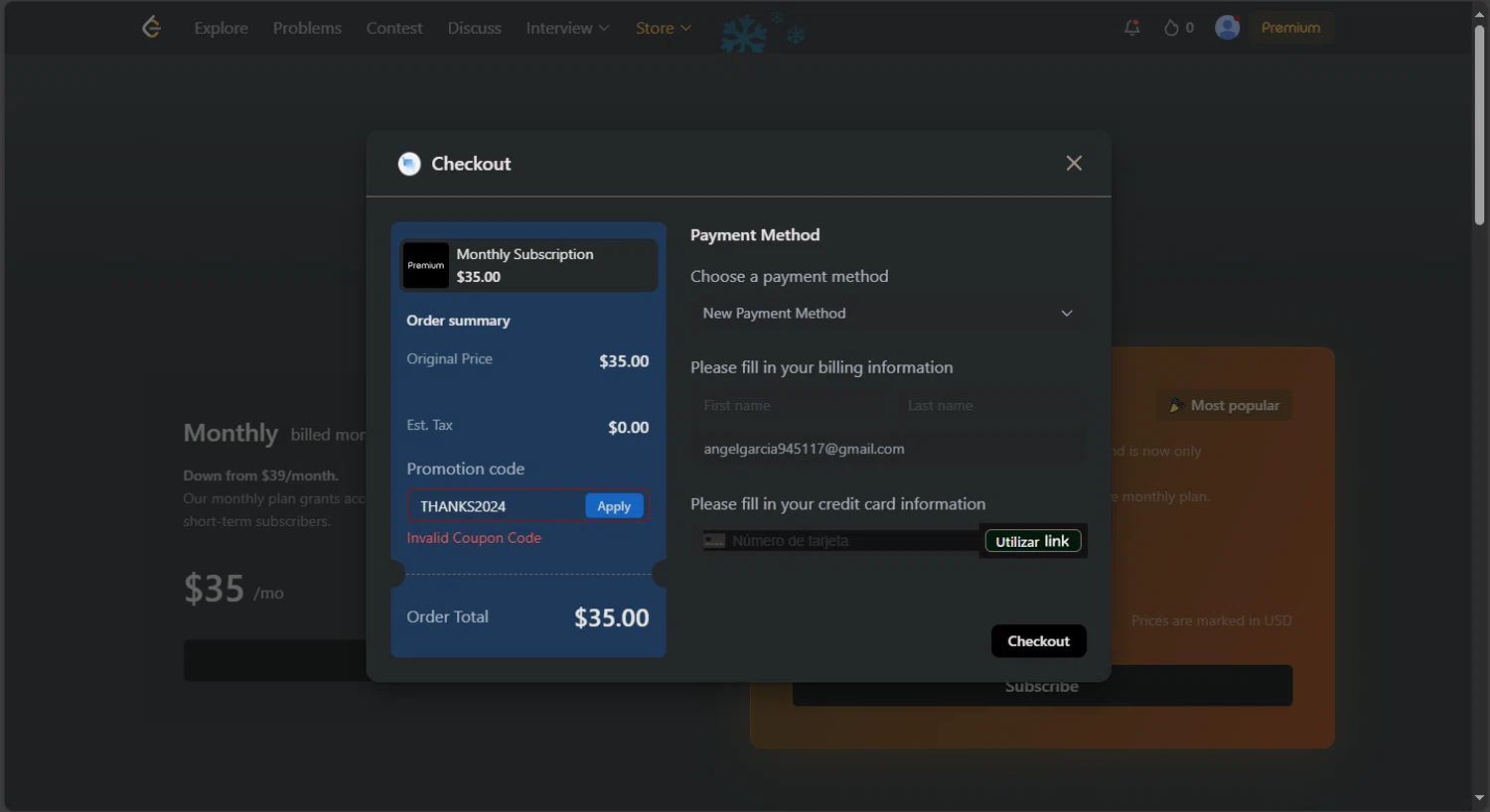 LeetCode Promo Codes - 30% Off | January 2025