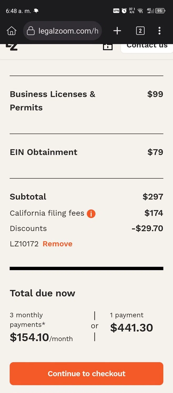 LegalZoom Promo Codes - 10% Off (2 Verified) Nov 2025