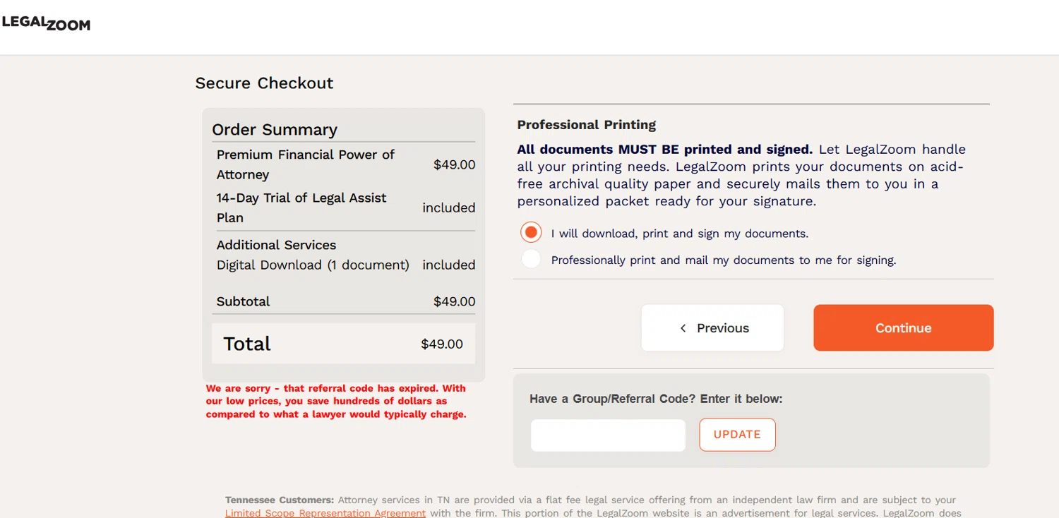 LegalZoom Promo Codes - 10% Off (2 Verified) Sep 2025