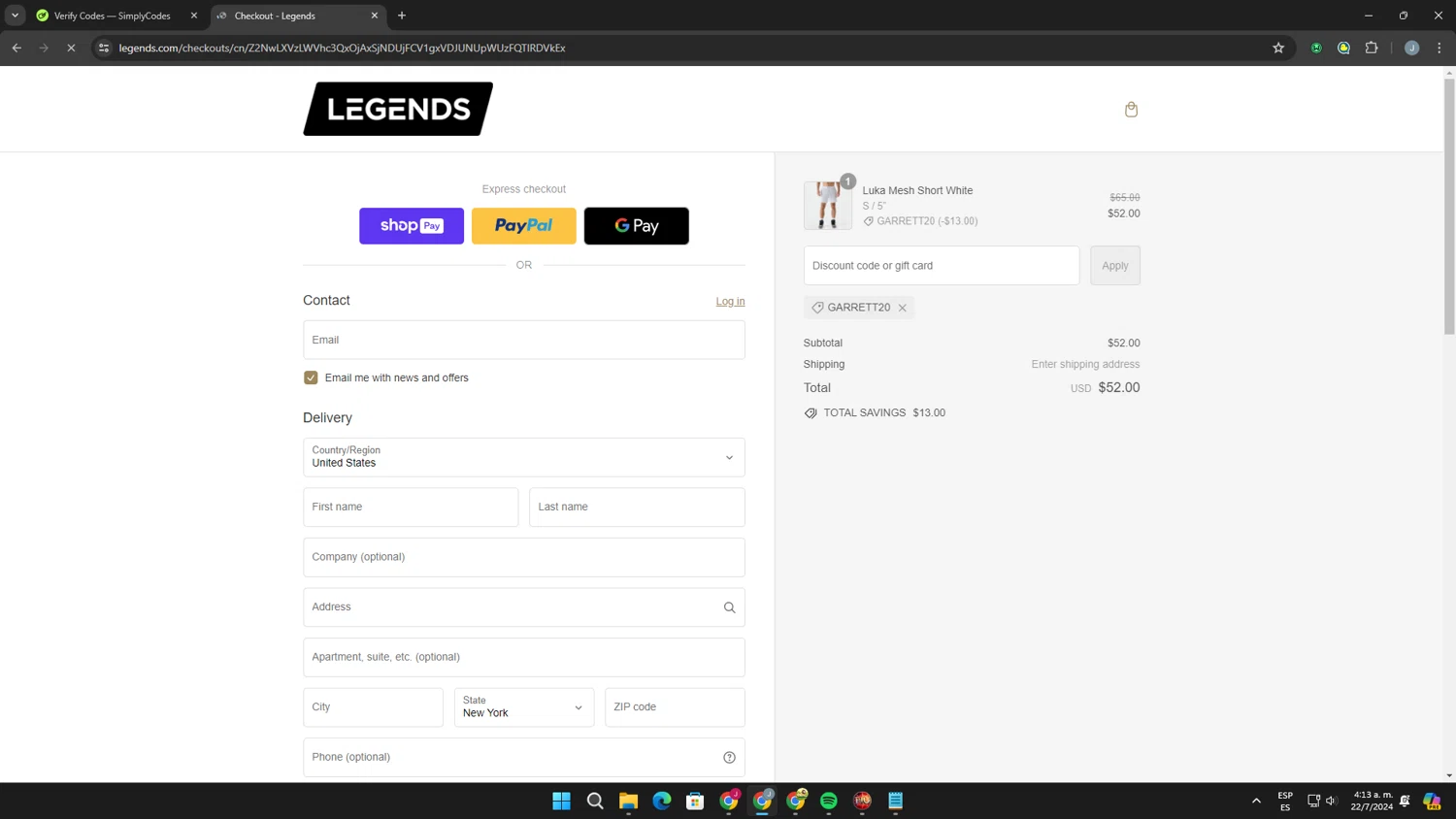 Legends Discount Codes - 20% Off Promo Codes in August 2024 | SimplyCodes