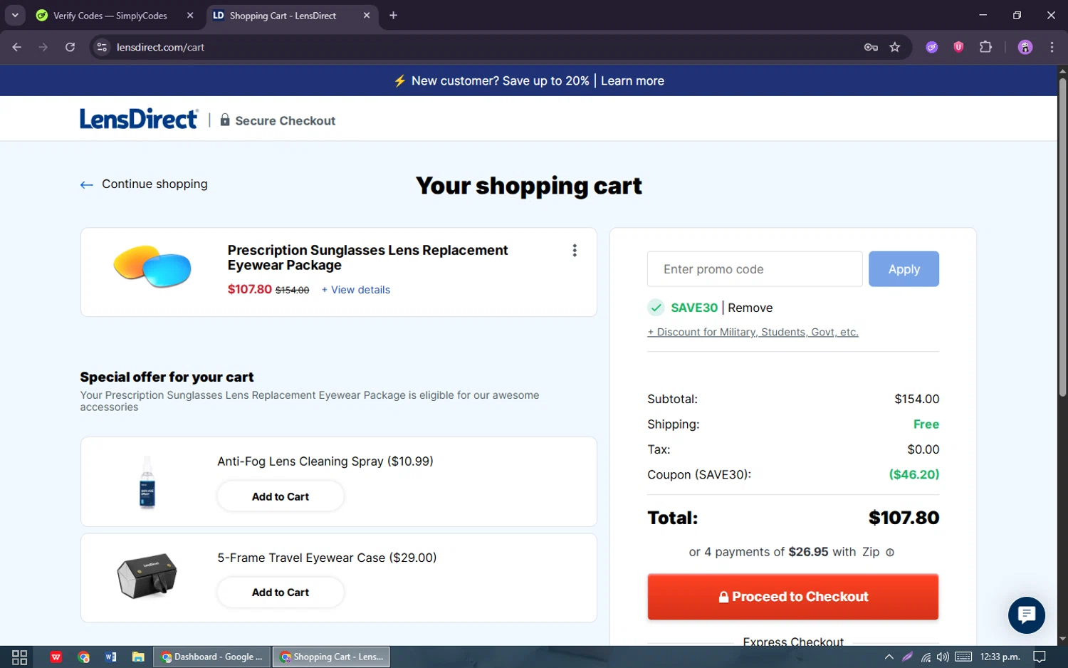 Lens Direct Promo Codes - 30% Off (77 Verified) Mar 2026