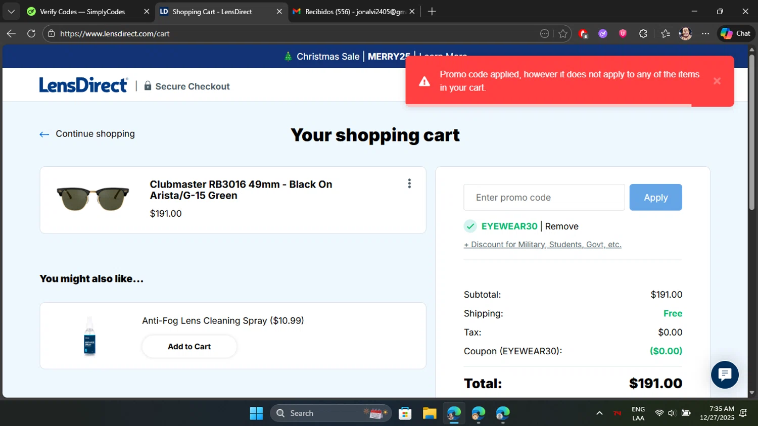 Lens Direct Promo Codes - 30% Off (74 Verified) Jan 2026