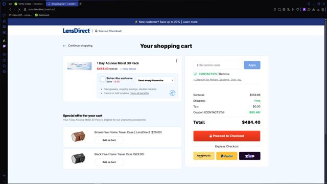 Lens Direct Promo Codes - 30% Off (Verified) Sep 2025