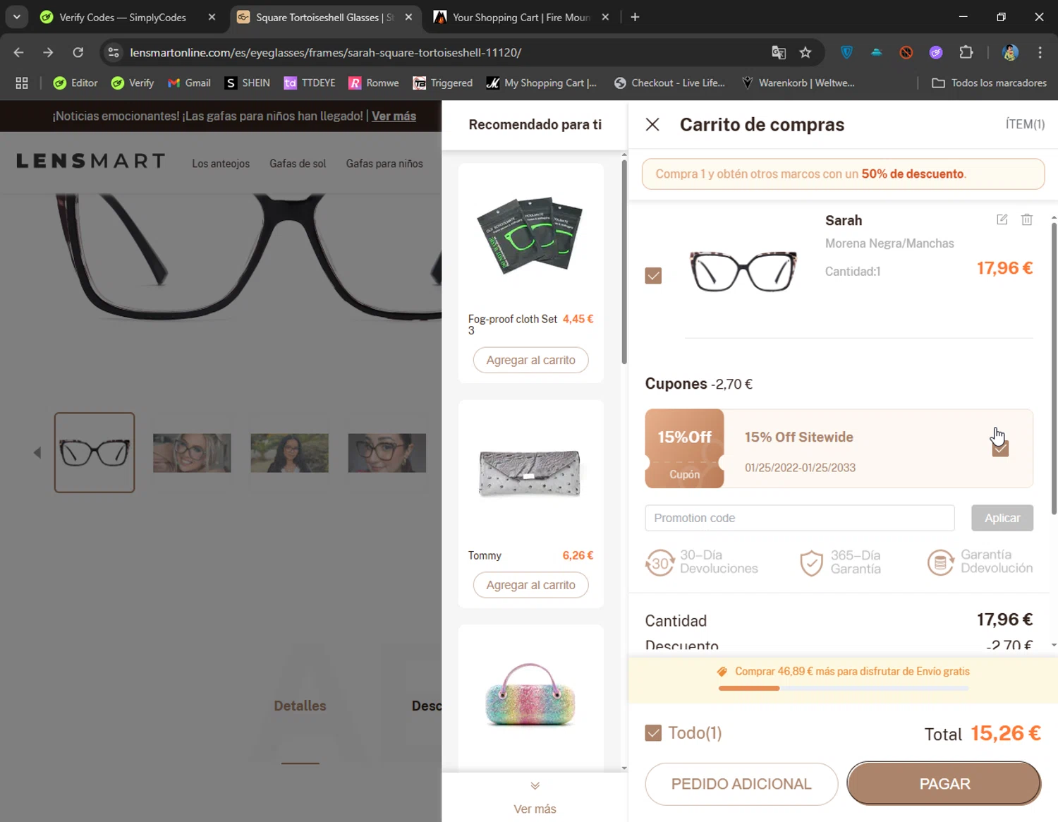 Lensmart Online Promo Codes - 25% Off Aug 2025