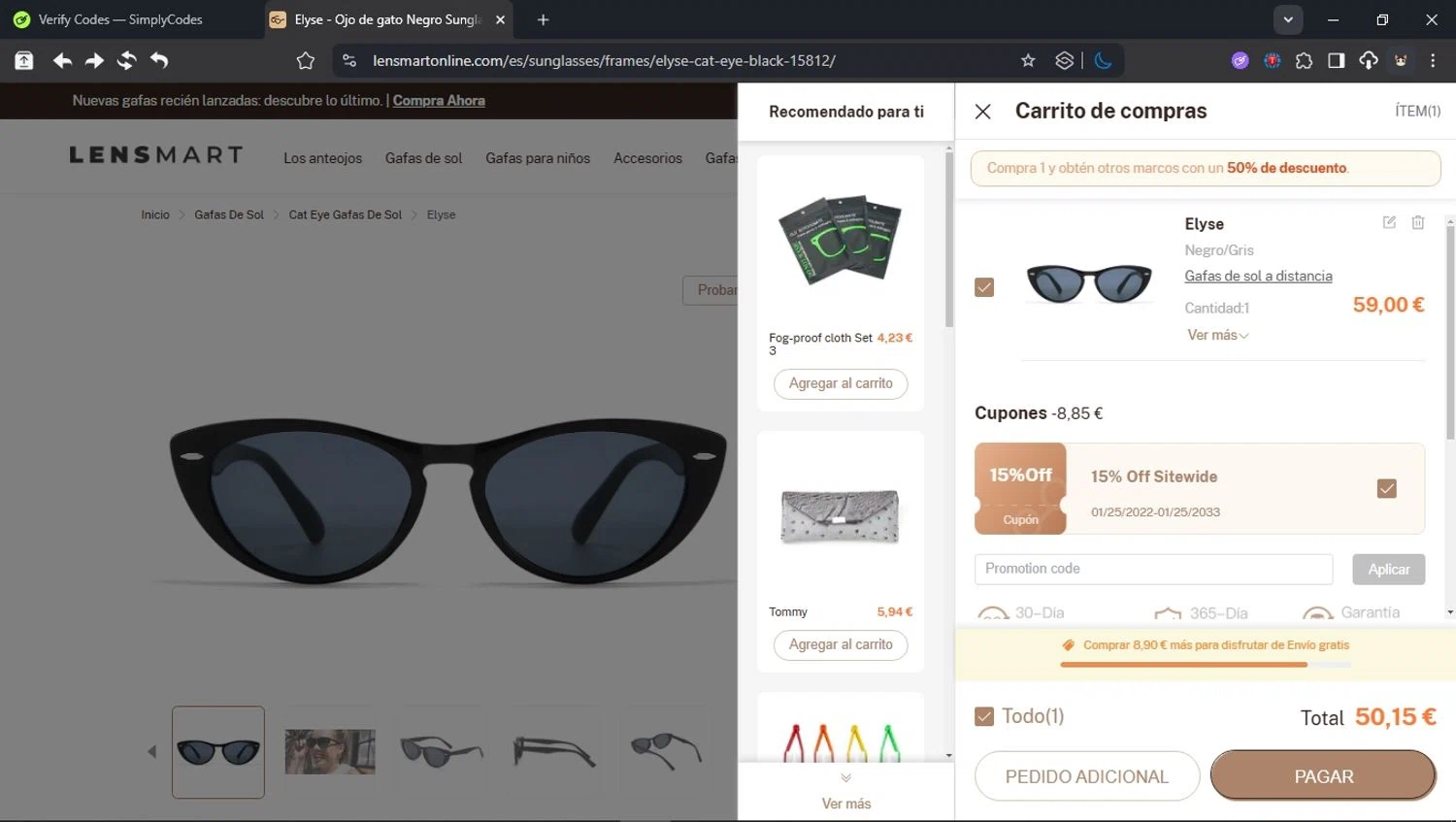 Lensmart Online Promo Codes - $10 Off Sep 2025