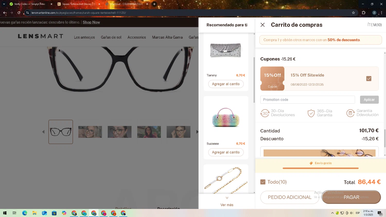 Lensmart Online Promo Codes - 25% Off Jun 2025