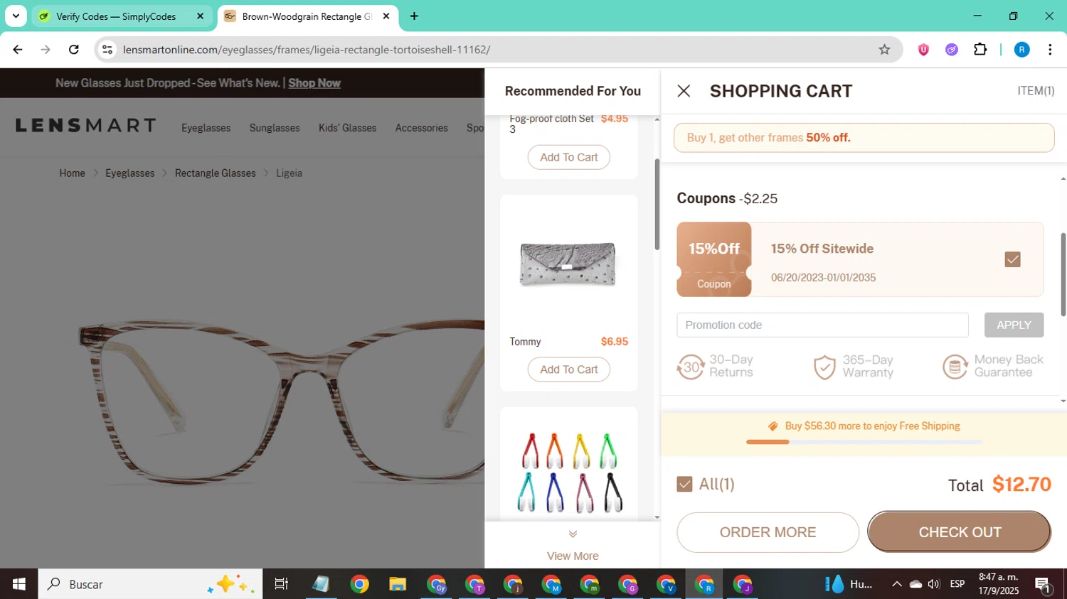 Lensmart Online Promo Codes - 25% Off Sep 2025