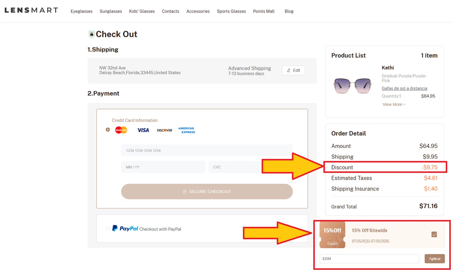 Lensmart Online Promo Codes - 25% Off Oct 2025