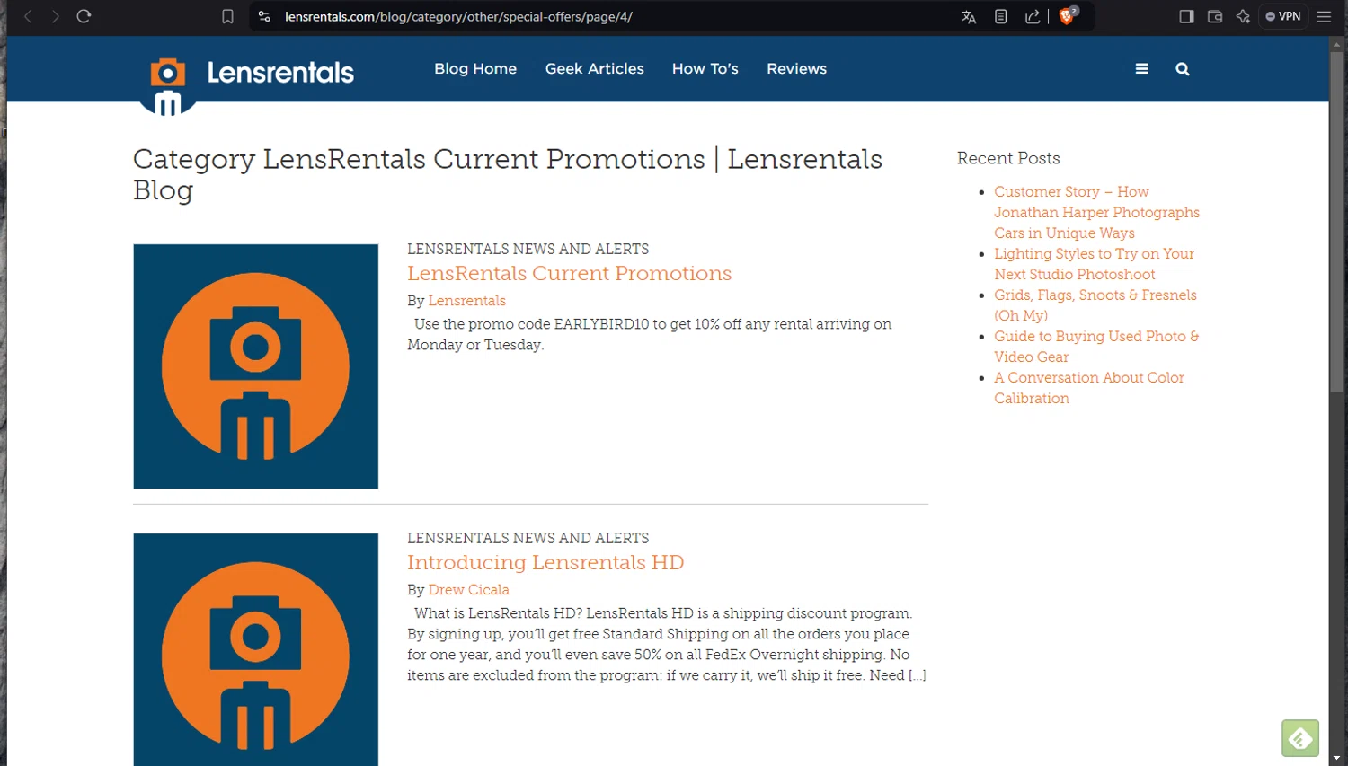 LensRentals.com Promo Codes - 15% Off | November 2024