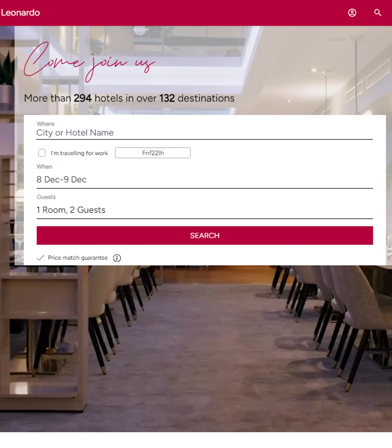 Leonardo Hotels Promo Codes - 20% Off | January 2025